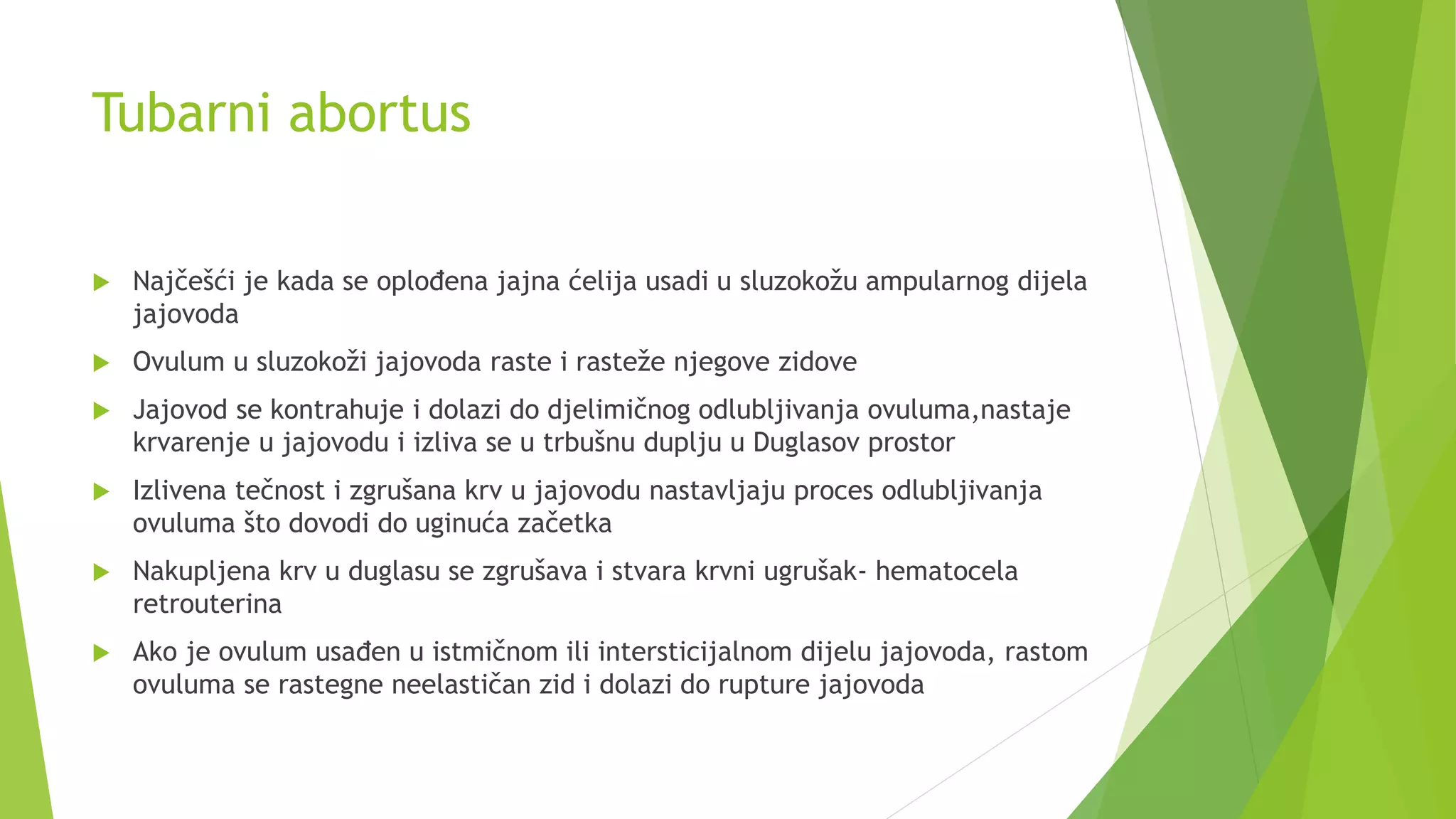 Akutna stanja u ginekologiji | PPTX