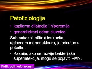 Akutni nespecifični laringitis | PPSX
