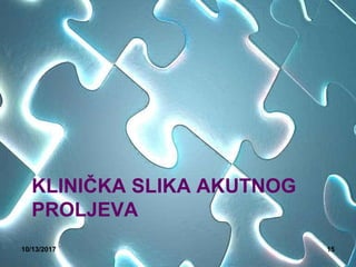 Akutni proljev | PPSX