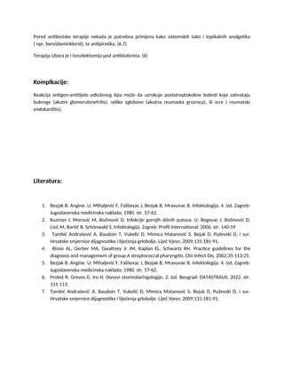 Akutni tonzilitis teorija i slike prikaz | PDF