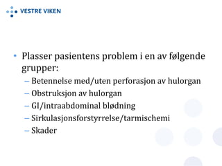Akutt abdomen | PDF