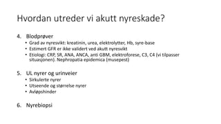 Akutt nefrologi tommy aronsen] | PDF