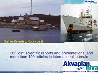 Akvaplan Niva ved Salve Dahle | PPT