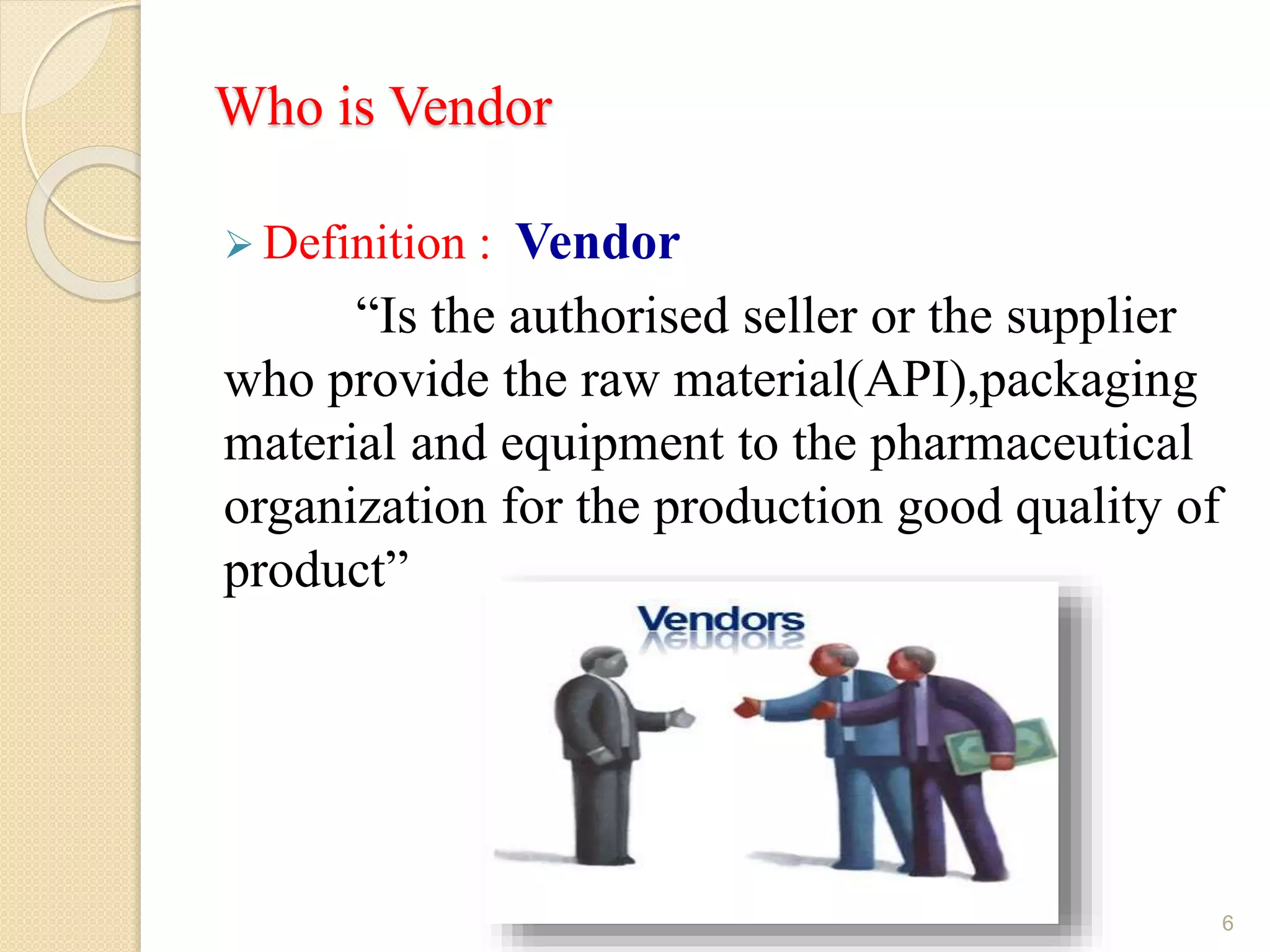 vendor validation by akshay kakde | PPTX