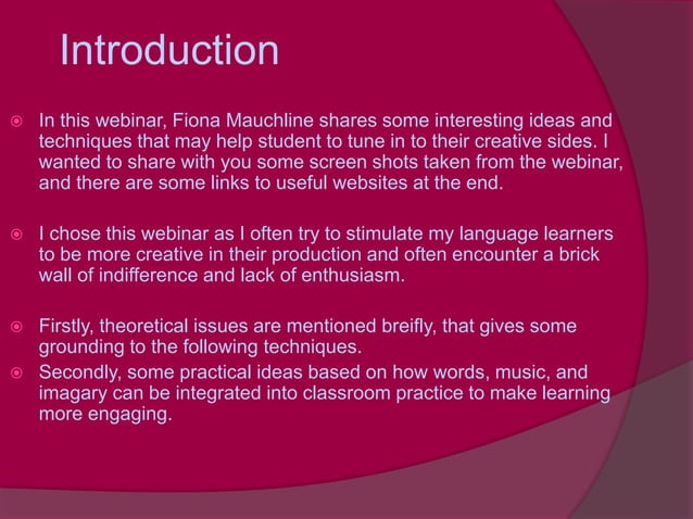 Akyazi webinar reflection | PPT