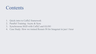 Large-Scale Training with GPUs at Facebook | PPT