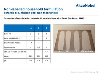 Berol® SurfBoost AD15 - a sustainable solution for cleaning | PDF
