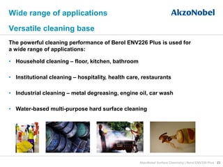 Berol® ENV226 Plus - a formulator’s delight | PDF