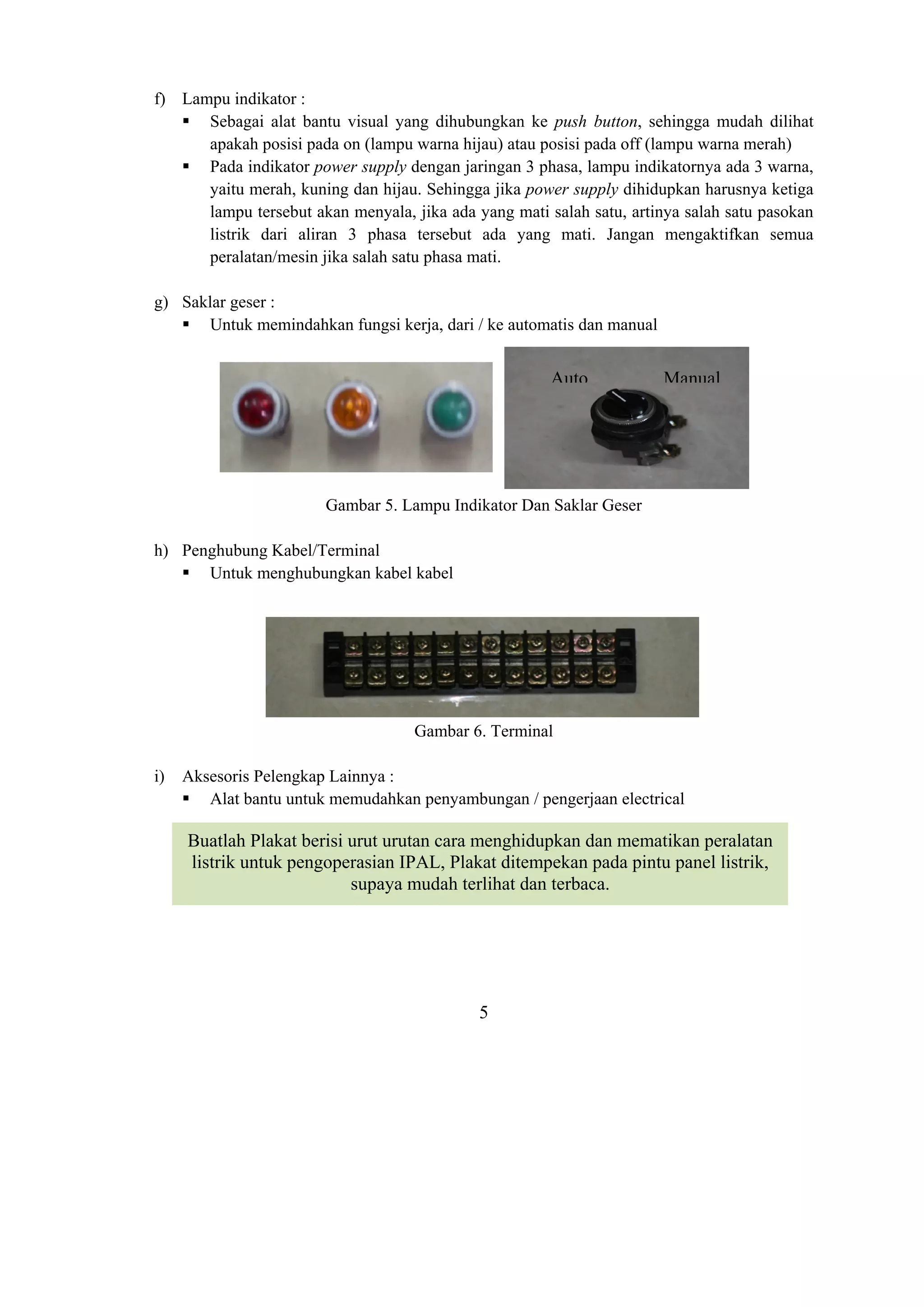 Pedoman pengoperasian dan pemeliharaan ipal | PDF