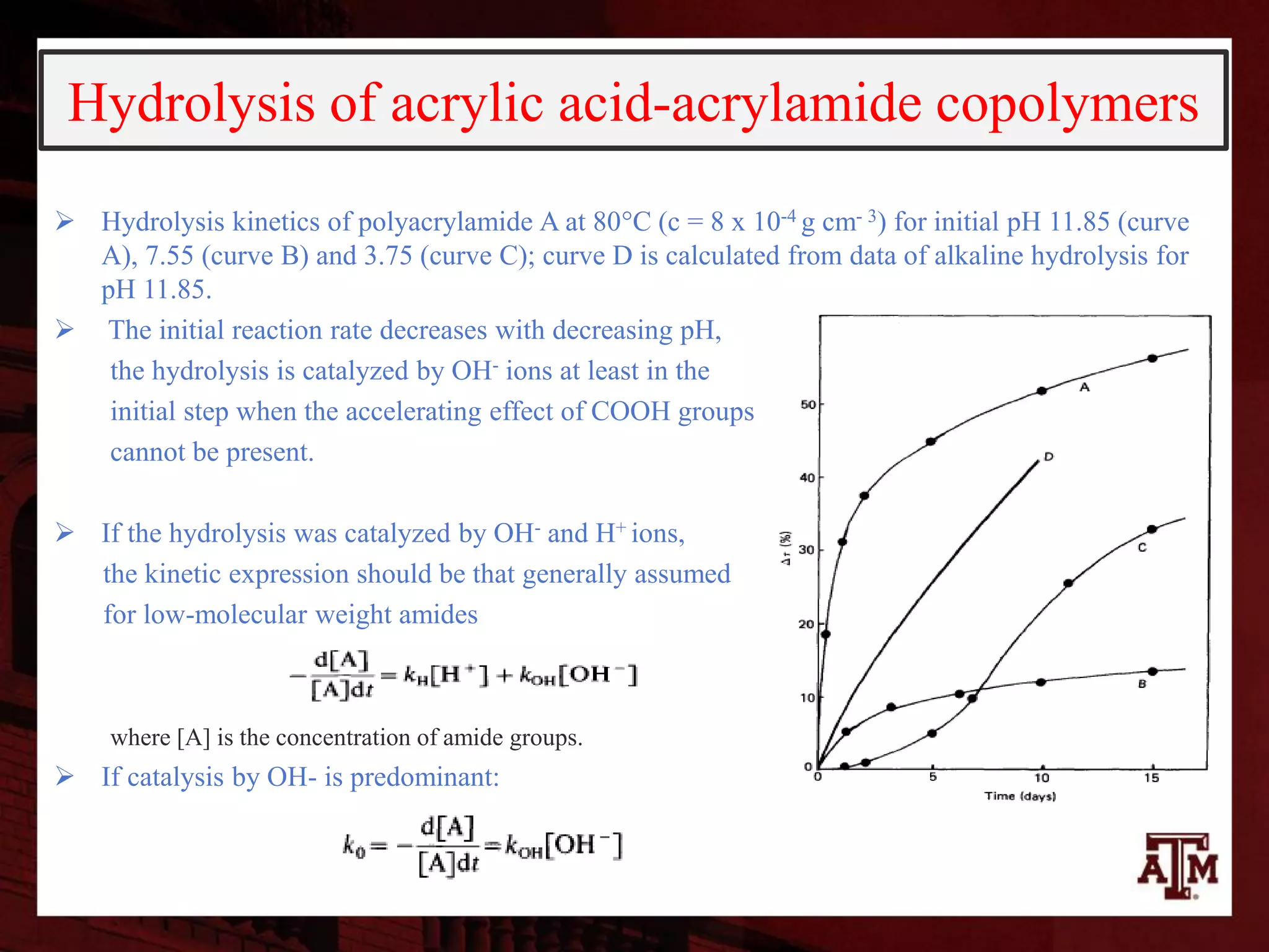Acidic and Alkaline Hydrolysis of Polyacrylamide | PDF