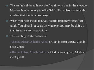 Al adhan | PPTX