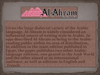 Al ahram | PPT
