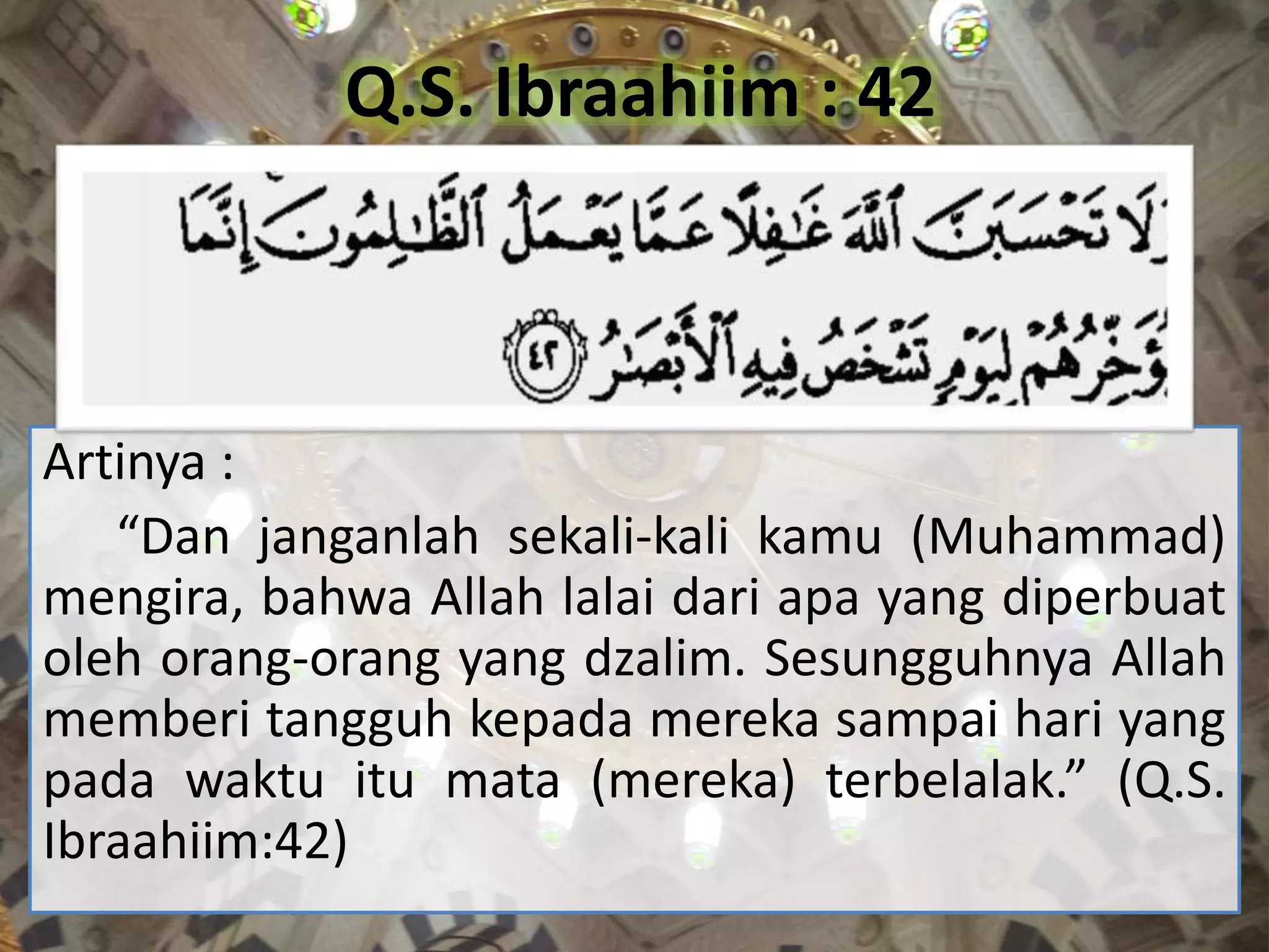 pengertian sifat Allah al-akhir | PPTX