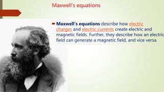 Maxwell's equation | PPTX