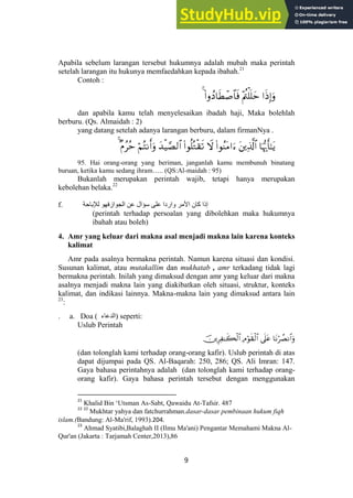 Al-Amru Dan An-Nahyu Dalam Al-Qur An | PDF