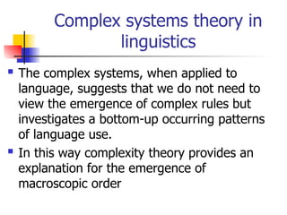 AL and Bilingualism applied linguistics | PPT