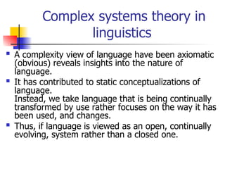 AL and Bilingualism applied linguistics | PPT