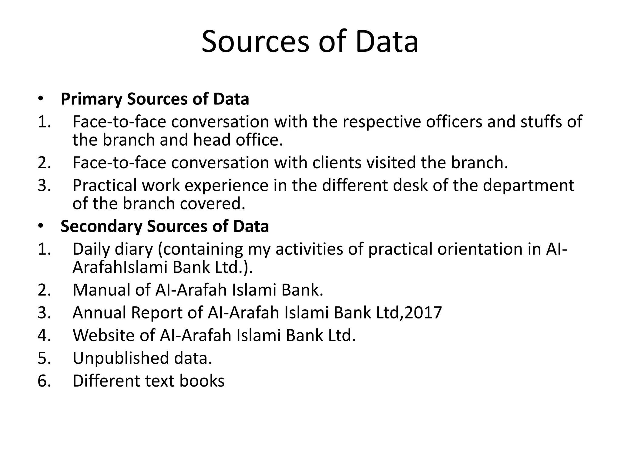 Al arafa islami bank | PPT