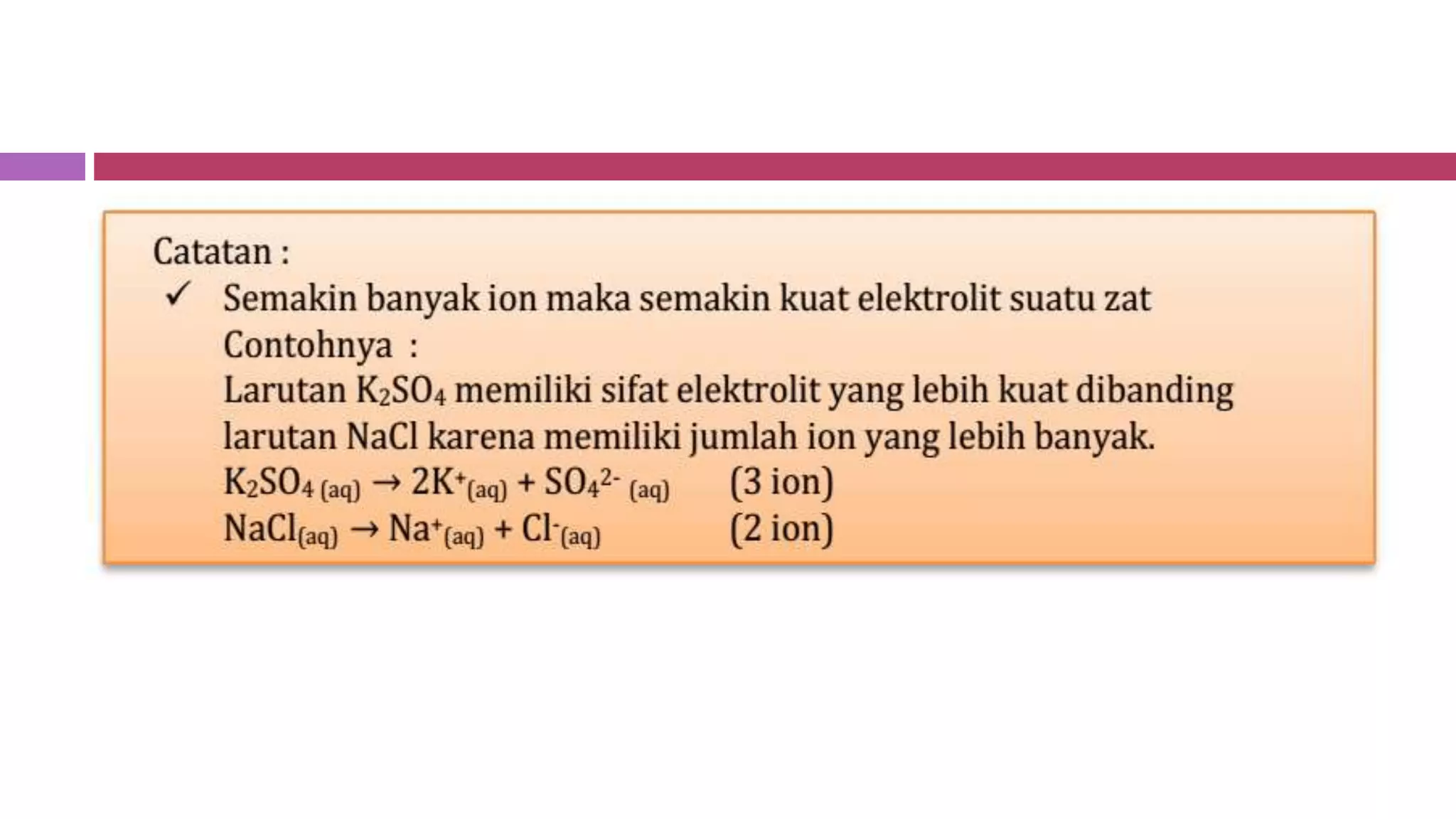 Al-As'Adiyah Balikeran 1.8. Daya Hantar Listrik Larutan Elektrolit dan ...