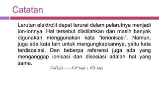Al-As'Adiyah Balikeran 1.8. Daya Hantar Listrik Larutan Elektrolit dan ...