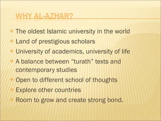 Al Azhar Ash Sharif | PPT
