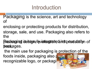 Food Packaging,Pop & D,IDM8 | PPT