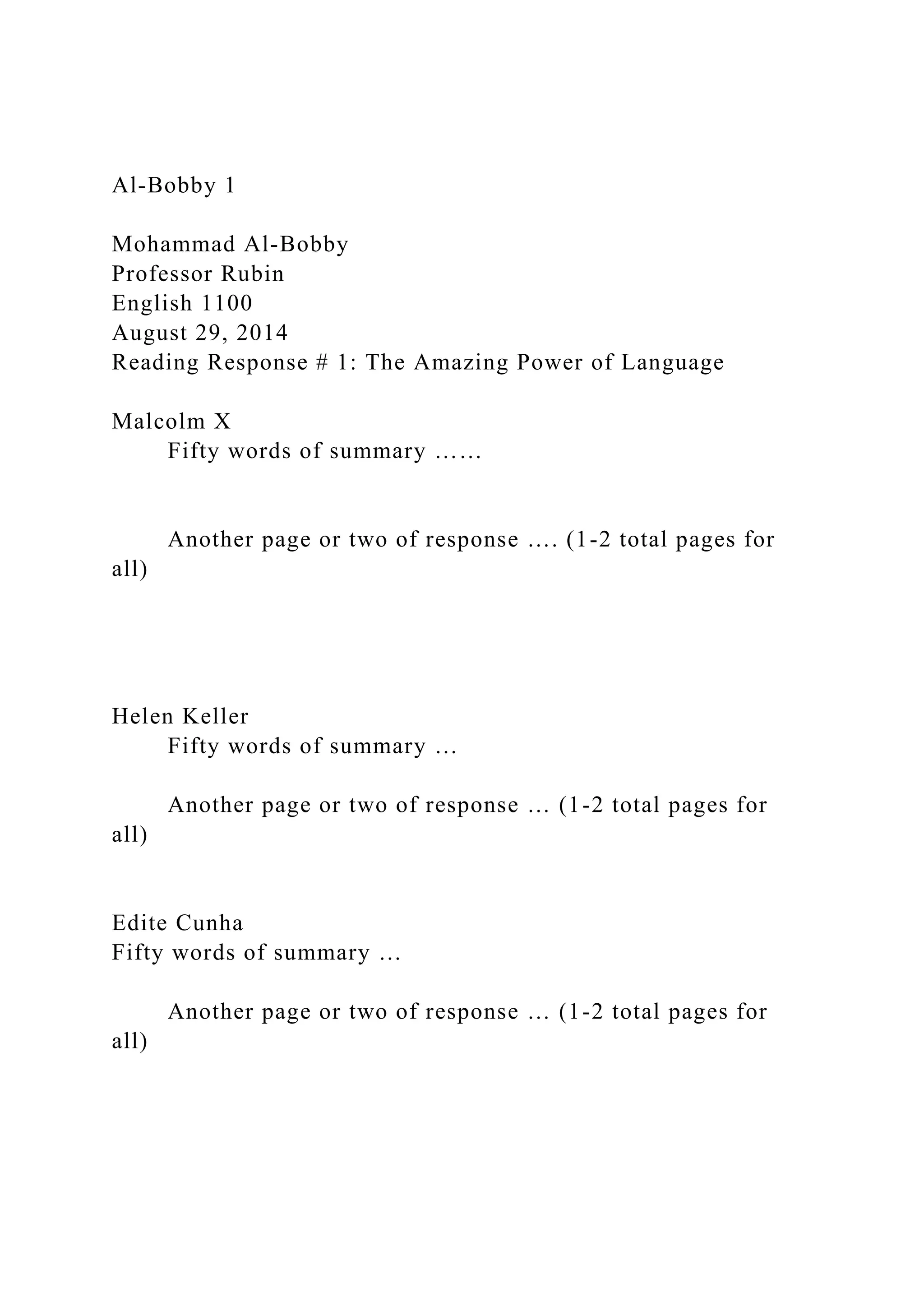 Al-Bobby 1Mohammad Al-BobbyProfessor RubinEnglish 1100Au.docx