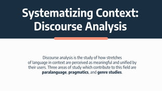 context and culture | PPTX