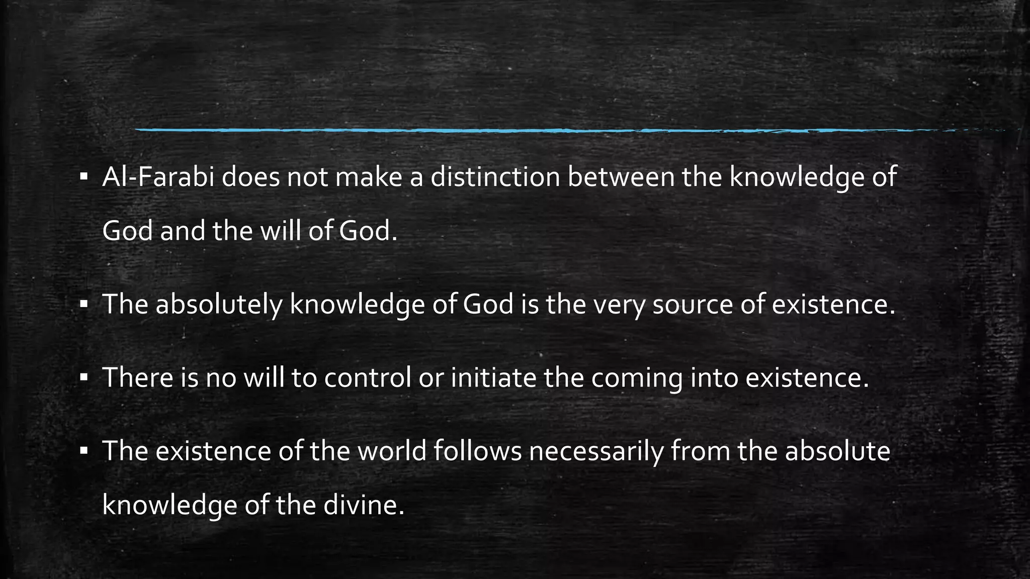 Al farabi- Biografi dan konflik Emanation Theory. | PPTX