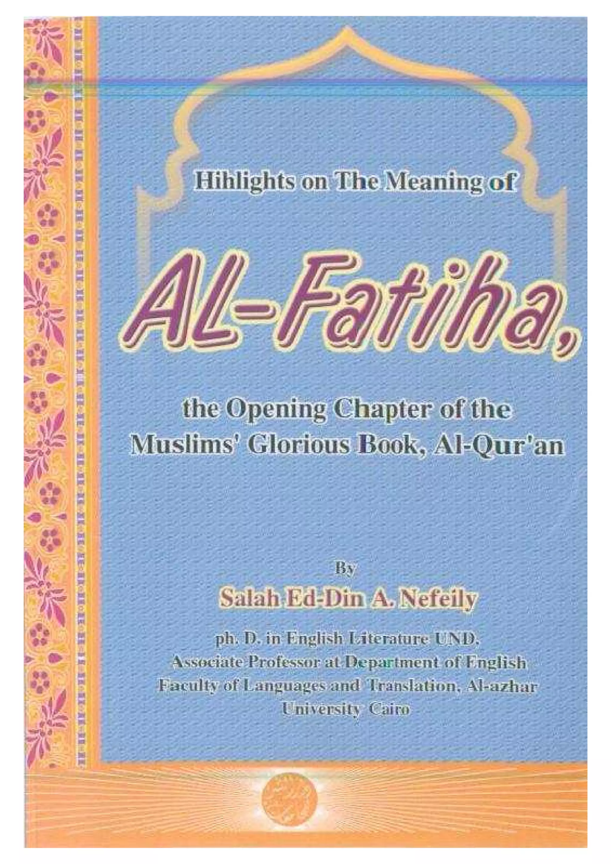 Al fatiha | PDF