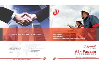 Al-fauzan brochure Abdul Kareem Middle East | PPT