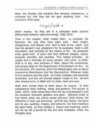 Al fawaid : A collection of wise sayings -Ibn Qayyim | PDF