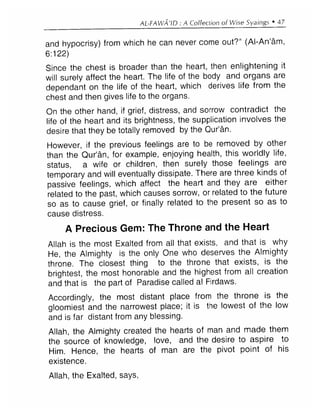 Al fawaid : A collection of wise sayings -Ibn Qayyim | PDF
