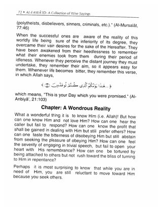 Al fawaid : A collection of wise sayings -Ibn Qayyim | PDF