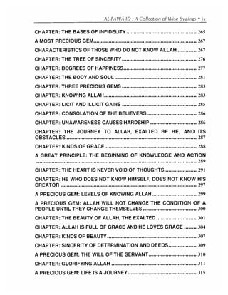 Al fawaid : A collection of wise sayings -Ibn Qayyim | PDF
