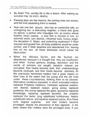 Al fawaid : A collection of wise sayings -Ibn Qayyim | PDF