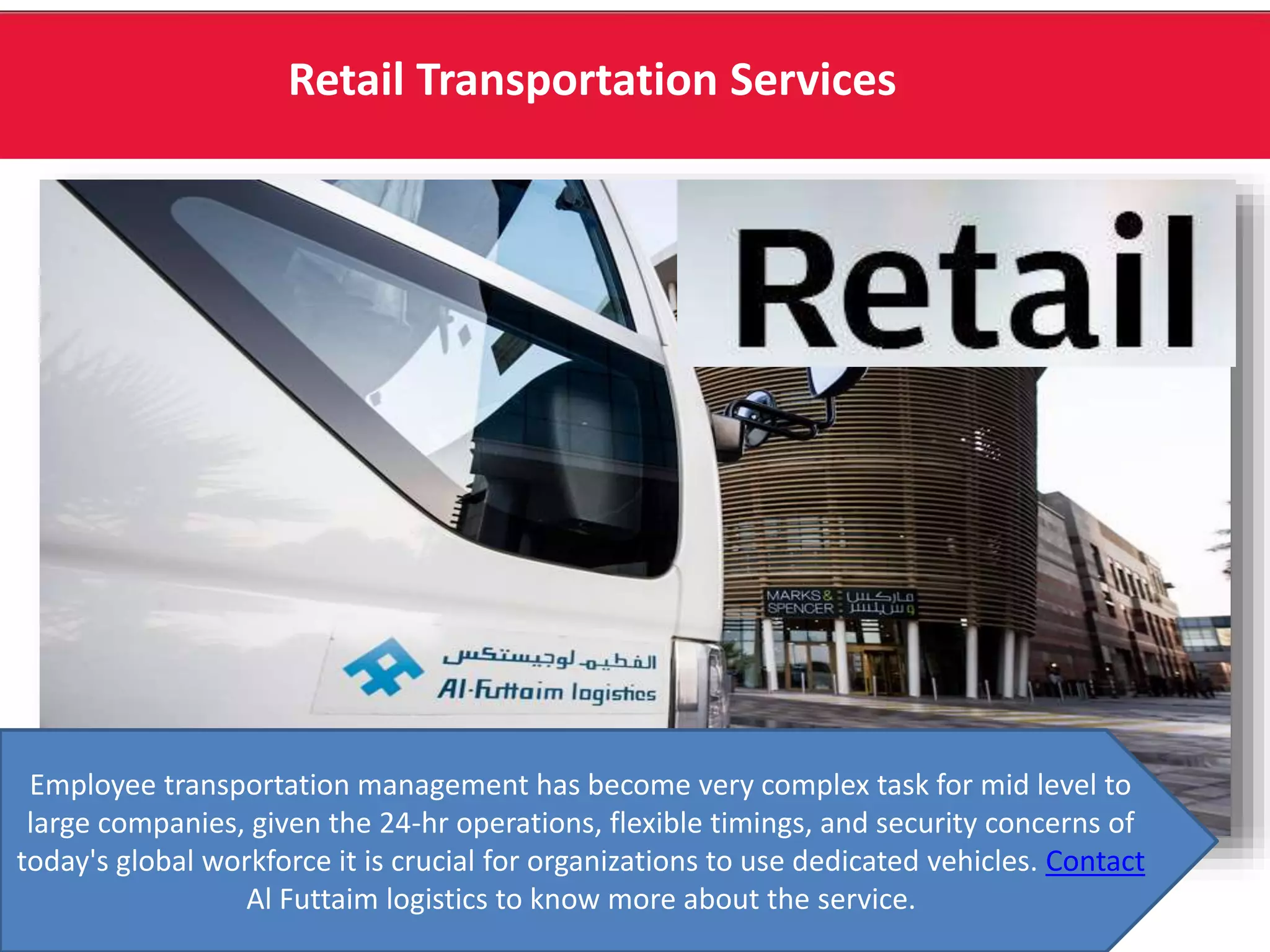 Corporate Transport Services For Hotels, Airlines, Retail & Offices in Dubai, UAE | PPT