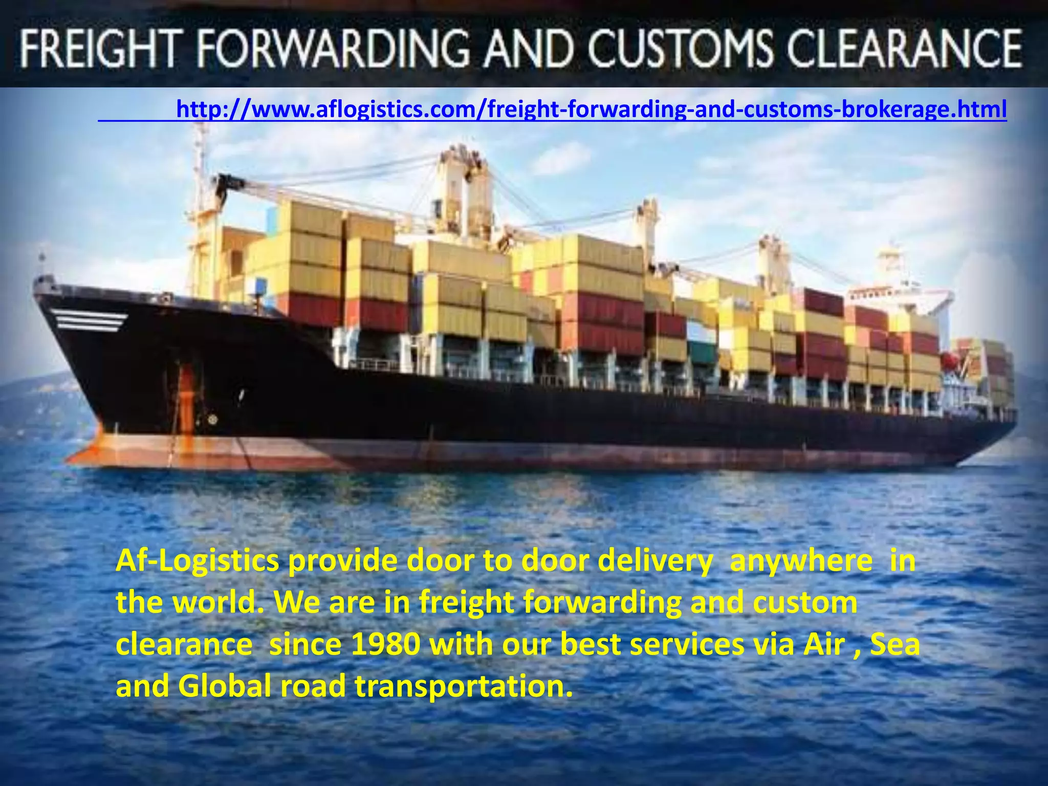 Al-Futtaim Logistics - The World Class Supply Chain Solutions | PPTX