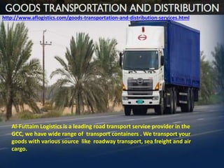 Al-Futtaim Logistics - The World Class Supply Chain Solutions | PPTX