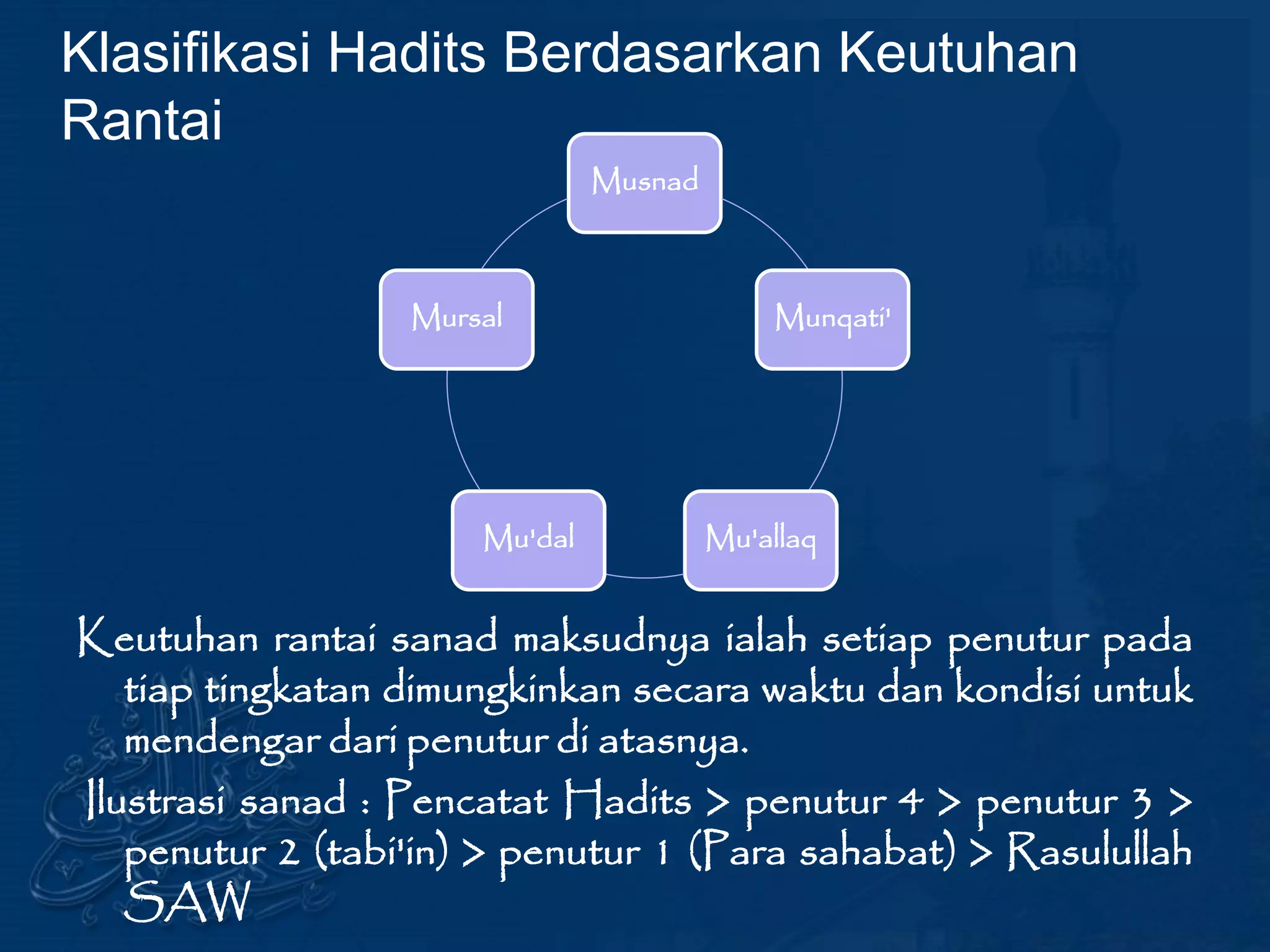 Al hadist (as-sunnah) | PPTX