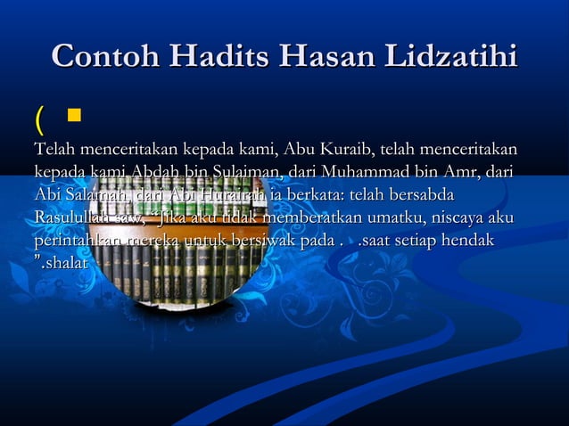 Al hadits shahih (ULUMUL HADITS) | PPT