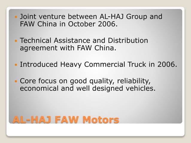 Al haj faw company | PPT