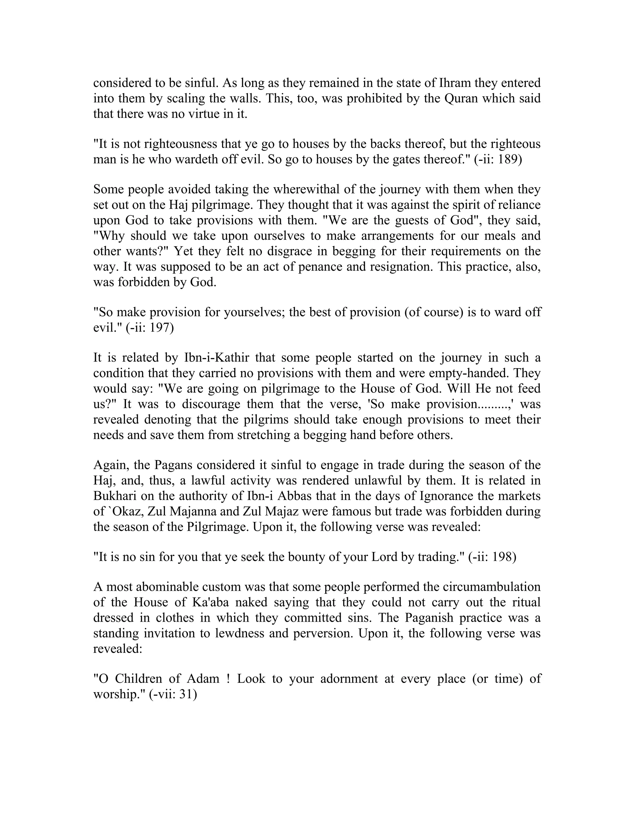 Al hajj the fifth pillar of islam by shaykh abul hasan ali nadwi | PDF