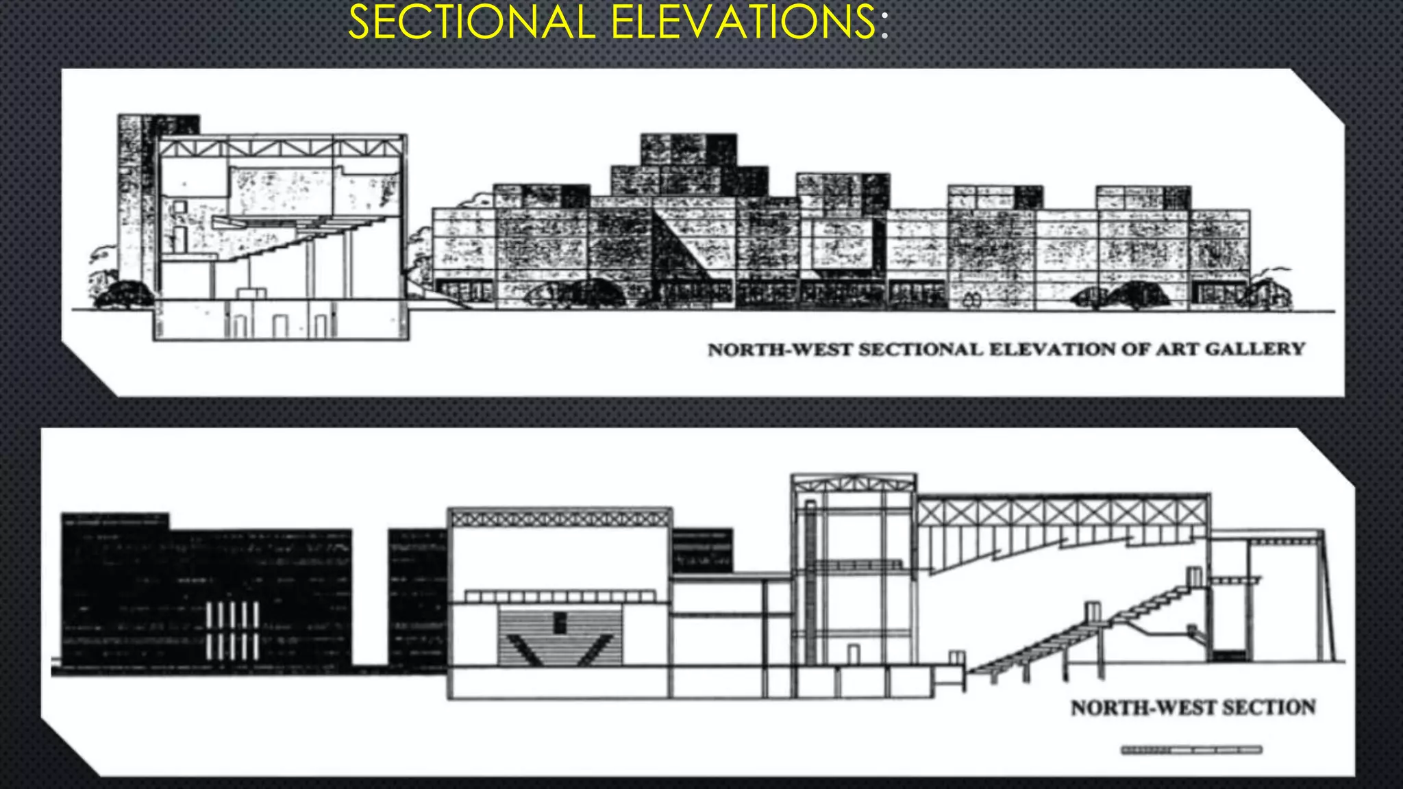 Al hamra arts complex Lahore complete Plans,Sections & Elevations | PPTX