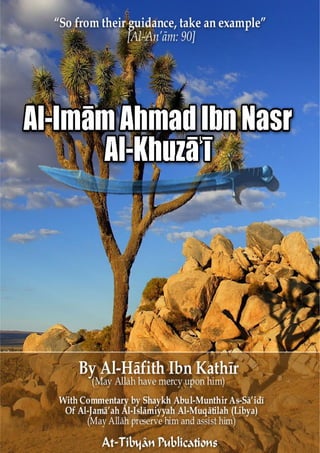 Al-Imam Ahmad Ibn Nasr Al-Khuzai | PDF | Islam | Religion & Spirituality