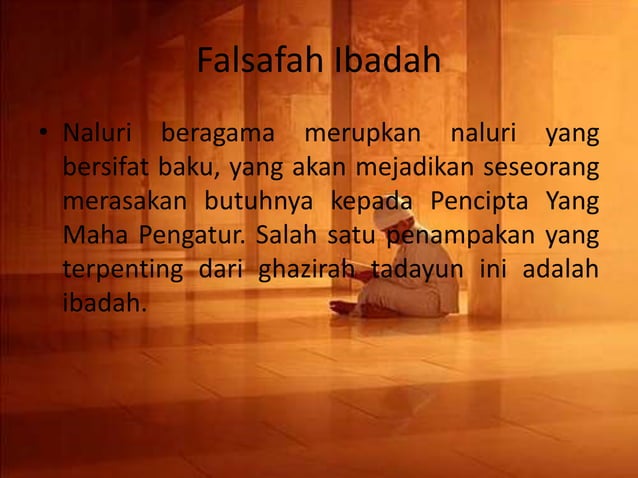 Al islam - falsafah ibadah | PPTX