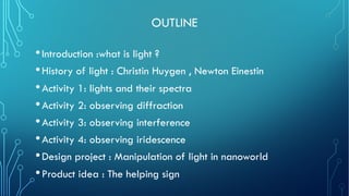 Manipulation of Light In the Nanoworld, The Helping Sign, IDM14 | PDF