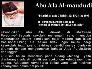 Sejarah Ekonomi Islam -Al maududi | PPTX