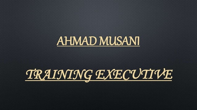 Al-Midrar Introduction - Ahmad Musani | PPTX