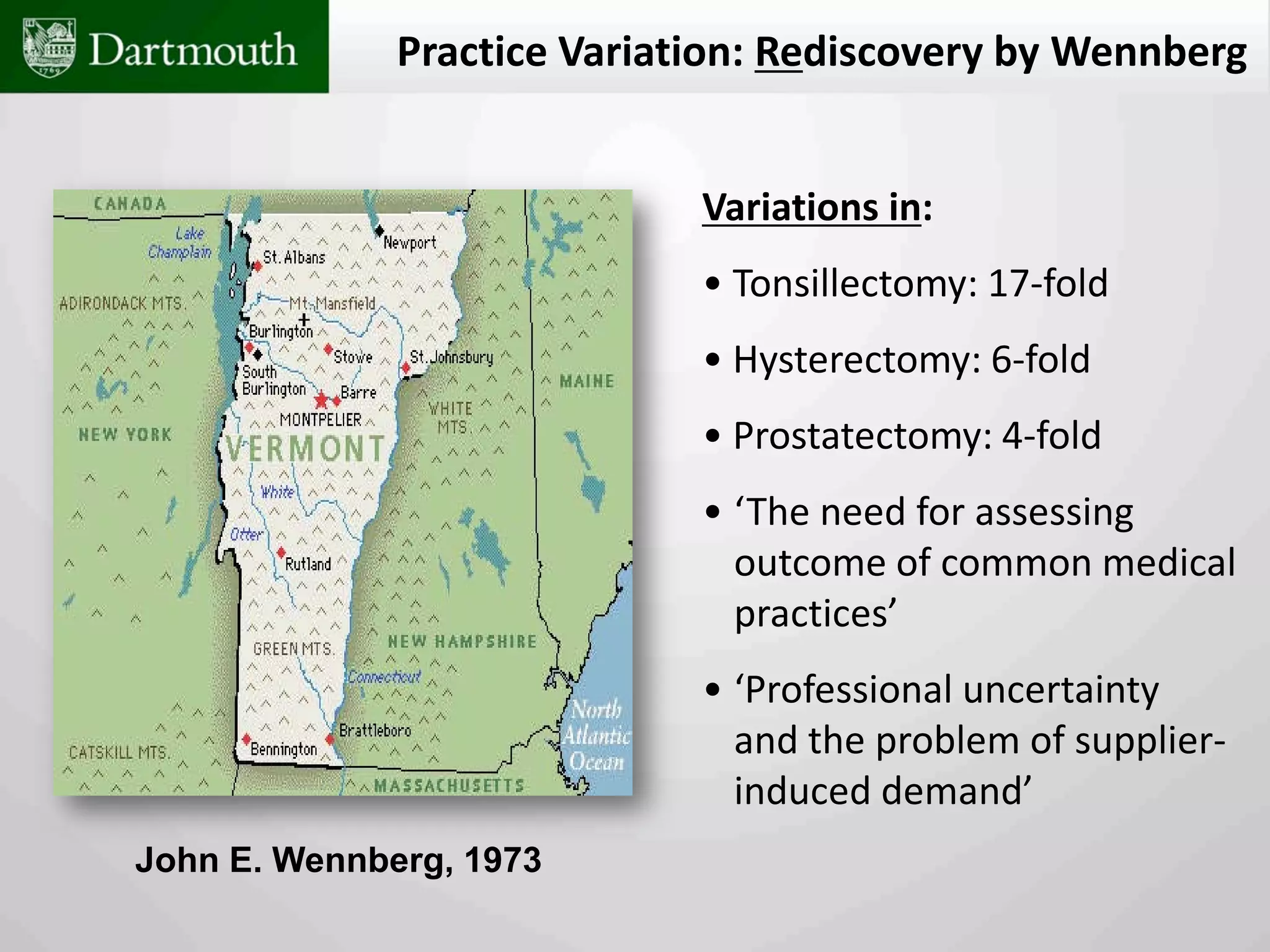 Dr Al Mulley: The Secret to Reducing Unwarranted Variations | PDF